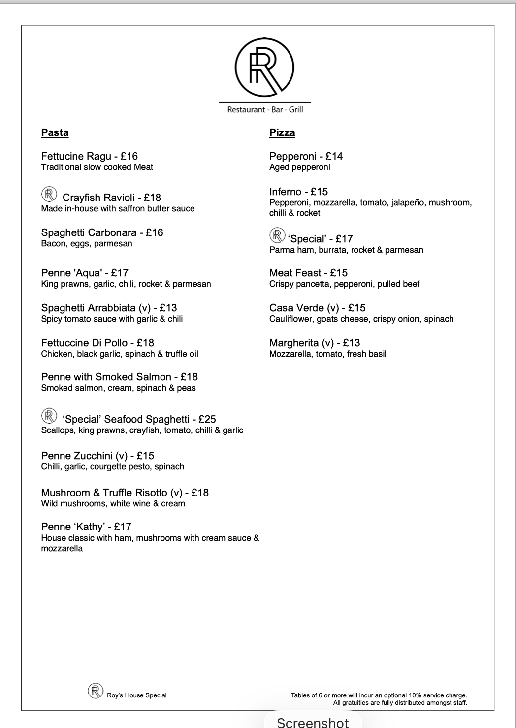 Home Menus Gift Cards